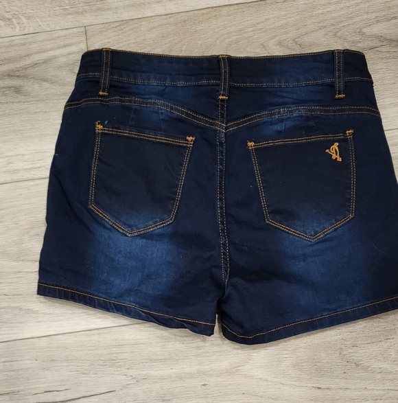 VIP | Shorts | Nwot Vip Stretchy Blue Jean Shorts | Poshmark